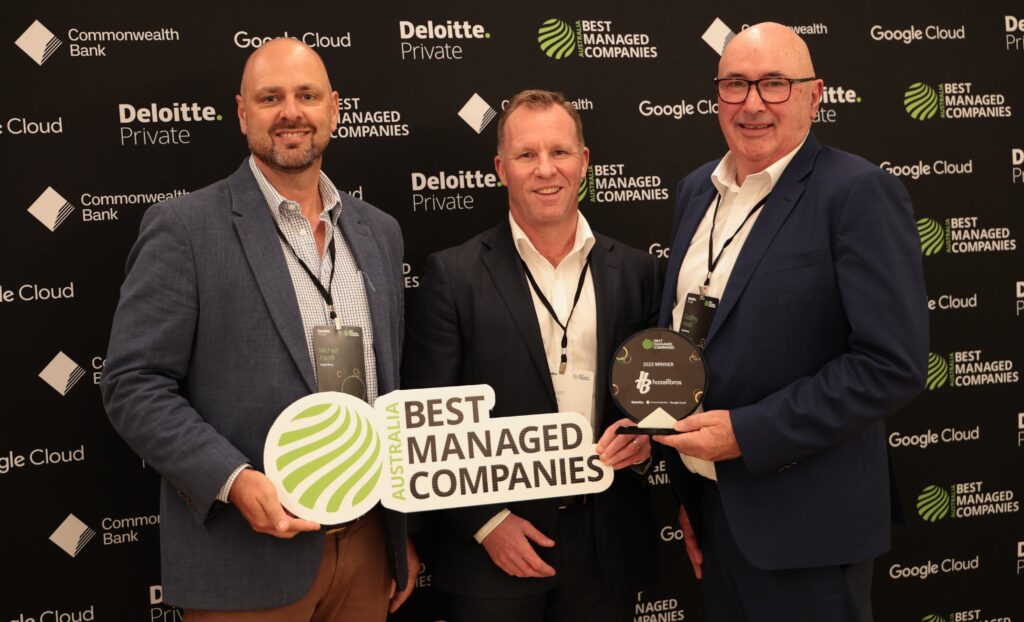 Deloitte Australia's 2023 Best Managed Companies Awards - Hazell Bros